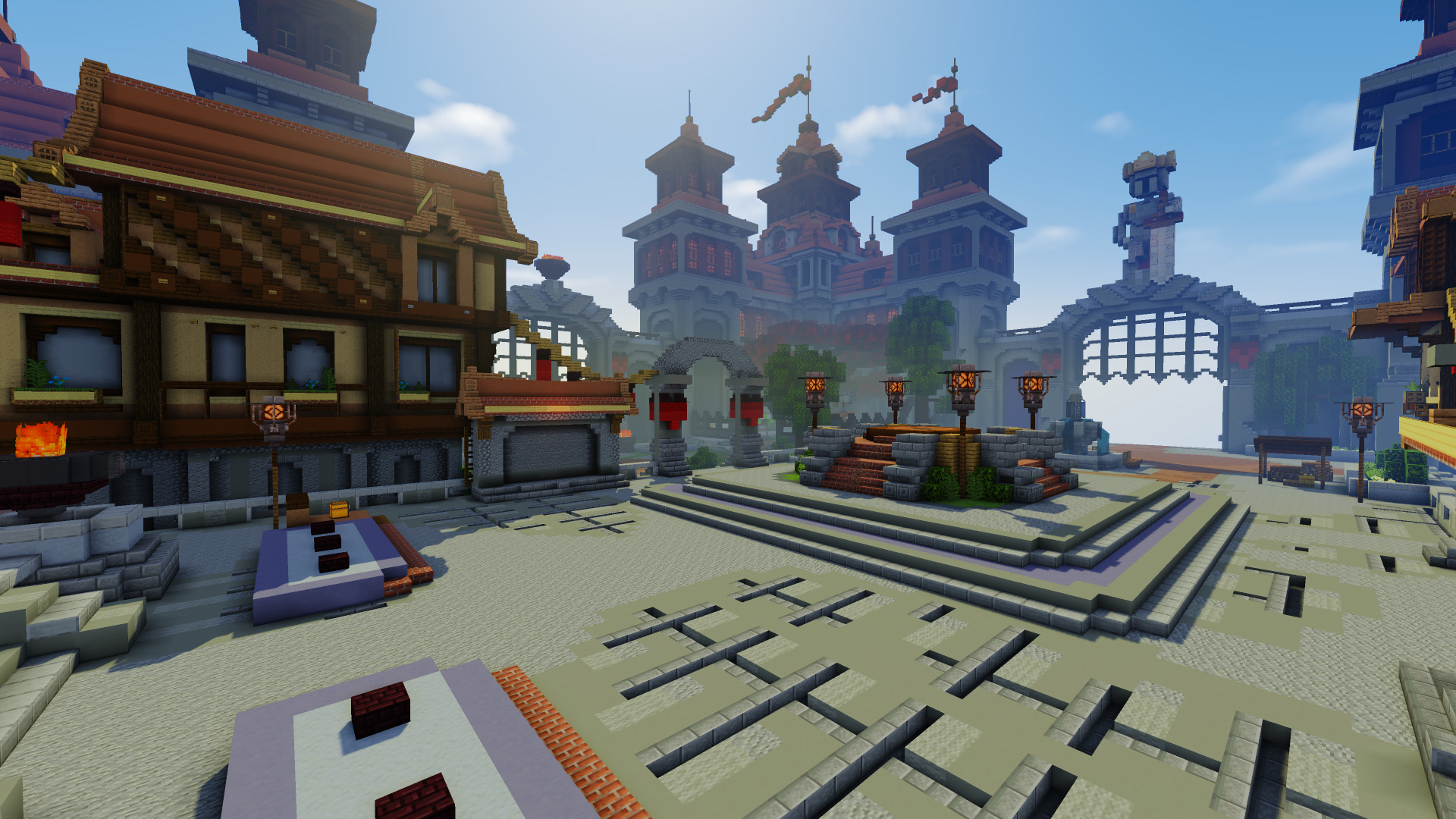 Spawn - Medieval Castle - 200x200 | Chunkfactory